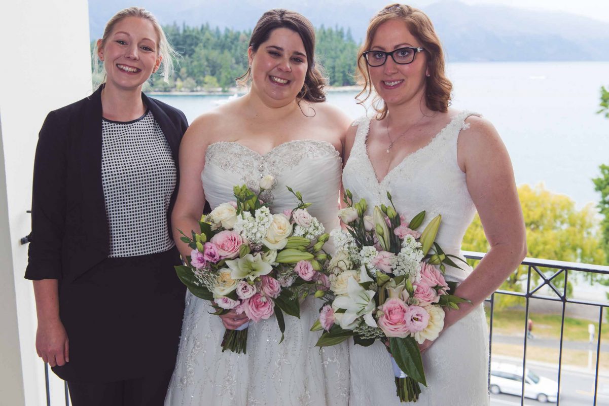 "The ceremony was very 'us' and there wasn't a dry eye in the house ...